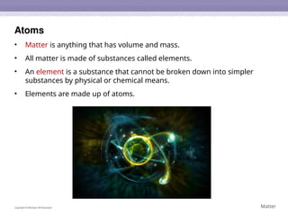 1. Matter and why it matters Earth Science | PPTX