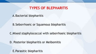 Blepharitis is a common eye condition that causes inflammation of the ...