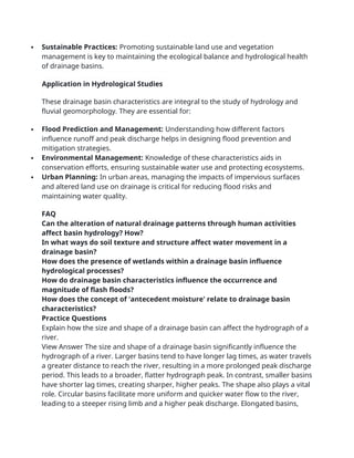 1.2 discharge relation ship with drainage basins.DOCX
