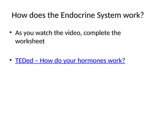 1.-Introduction-to-Hormones its a science | PPTX | Endocrine and ...