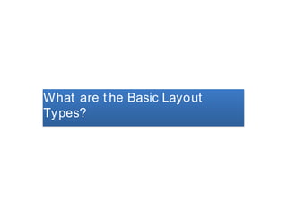 1. Plant layout types- for Manufacturing Industry | PPT