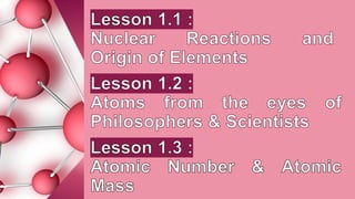 Physical Science - A Lesson about Nuclear Reactions | PDF