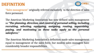 Introduction to Sales Force Management.pptx