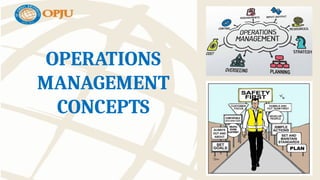Concepts and principles of Operations Management | PPTX | Manufacturing ...