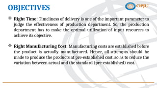 Concepts and principles of Operations Management | PPTX | Manufacturing ...