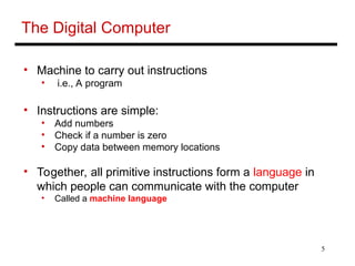 Introduction to Computer Organization and Architecture | PPT
