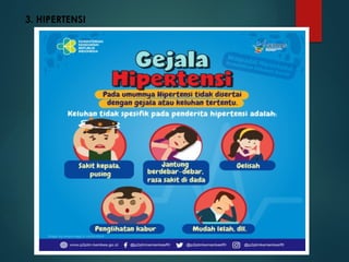 Macam macam Penyakit tidak menular prioritas | PPTX