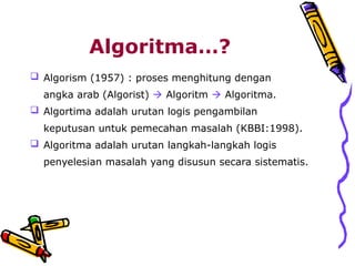 1. Algoritma.ppt materi teknik elekronika | PPT