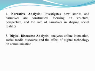 1. Discourse Analysis.pptx complete notes | PPTX