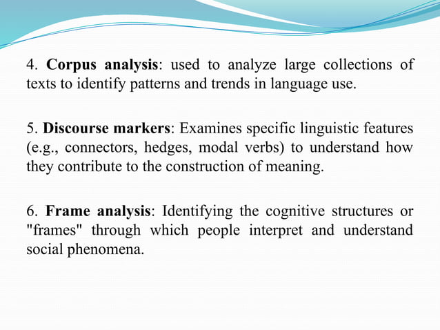 1. Discourse Analysis.pptx complete notes | PPT