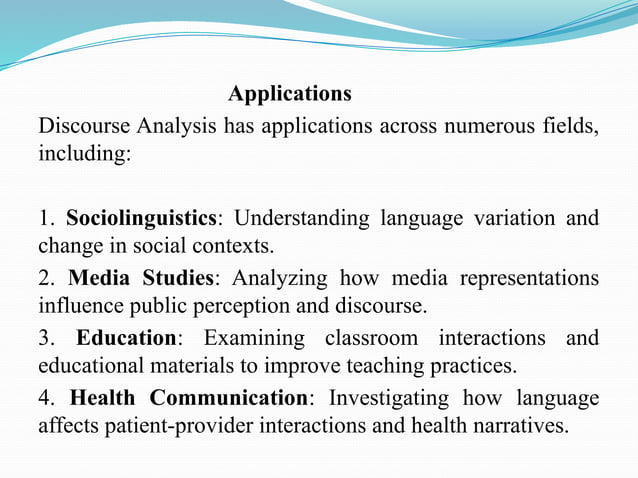 1. Discourse Analysis.pptx complete notes | PPT