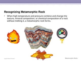 1. Metamorphic Rocks. Earth science pptx | PPT