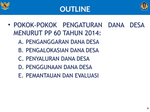 1. Kebijakan Umum Dana Desa (Kemenkeu).ppt