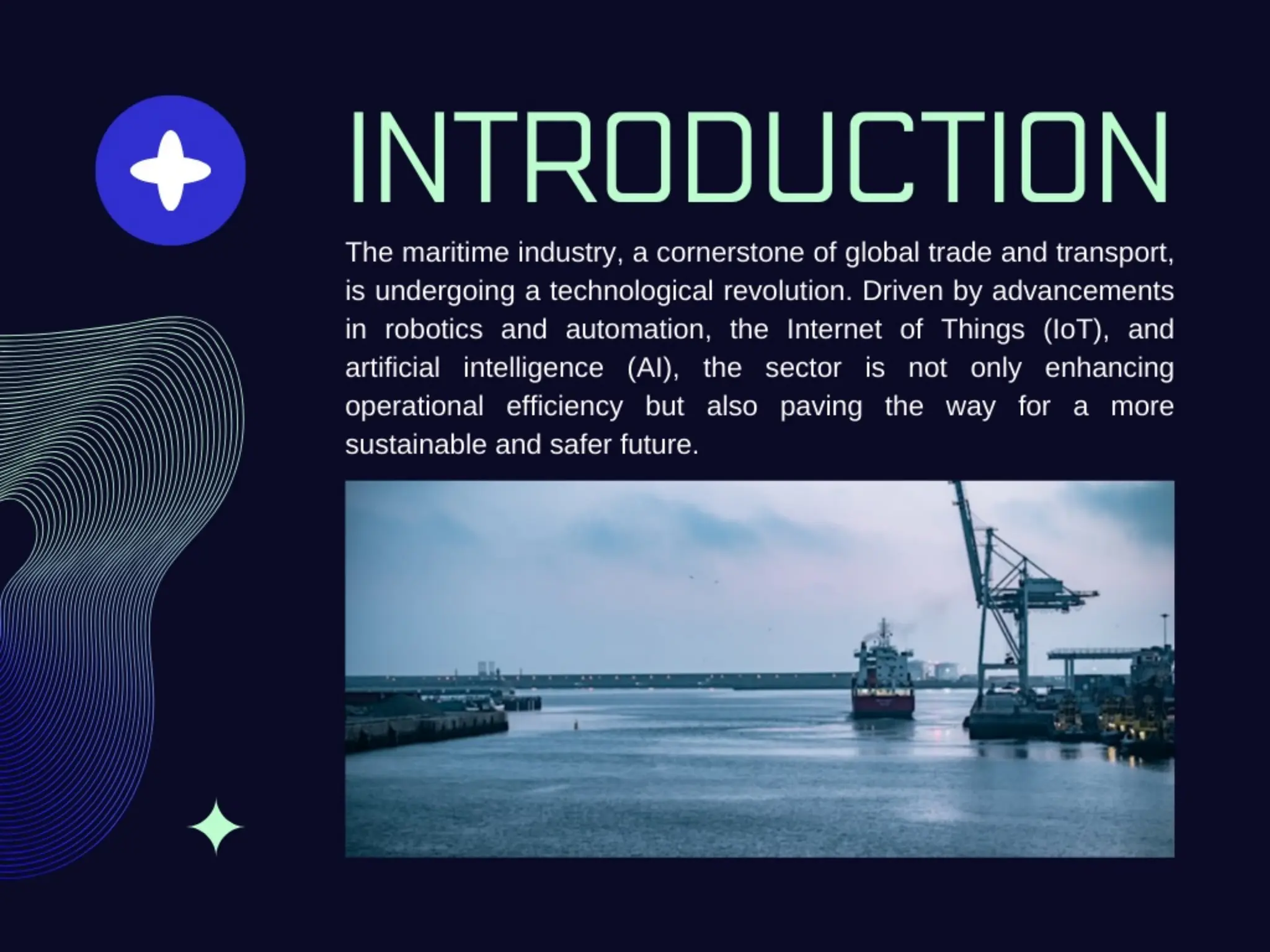 The Technological Drivers of the Maritime Industry | PPT