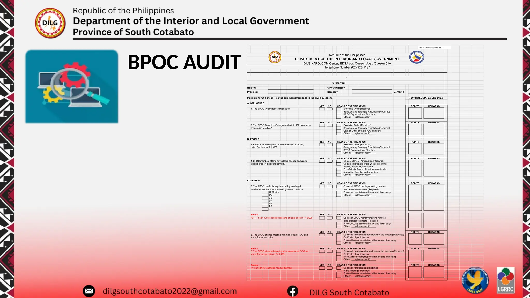 BARANGAY PEACE AND ORDER COUNCIL: AN INTRODUCTION AND GUIDE | PPTX