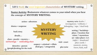 1. Mystery Writing - intro & activities (Ignite).pptx