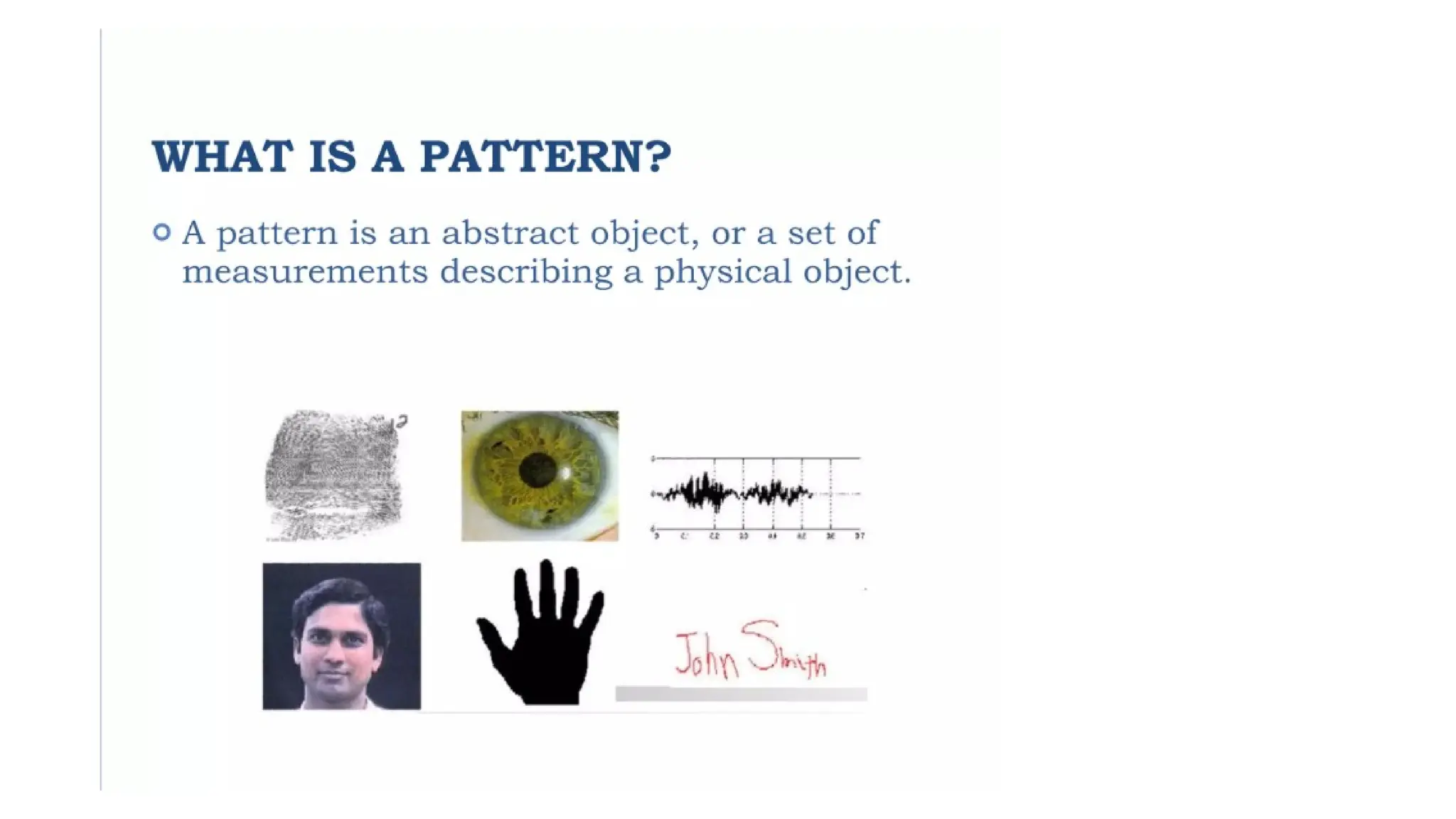 Pattern Recognition Part 1 For Engineering Pptx