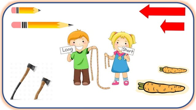 Long and Short ppt kindergarten kg1 math | PPTX