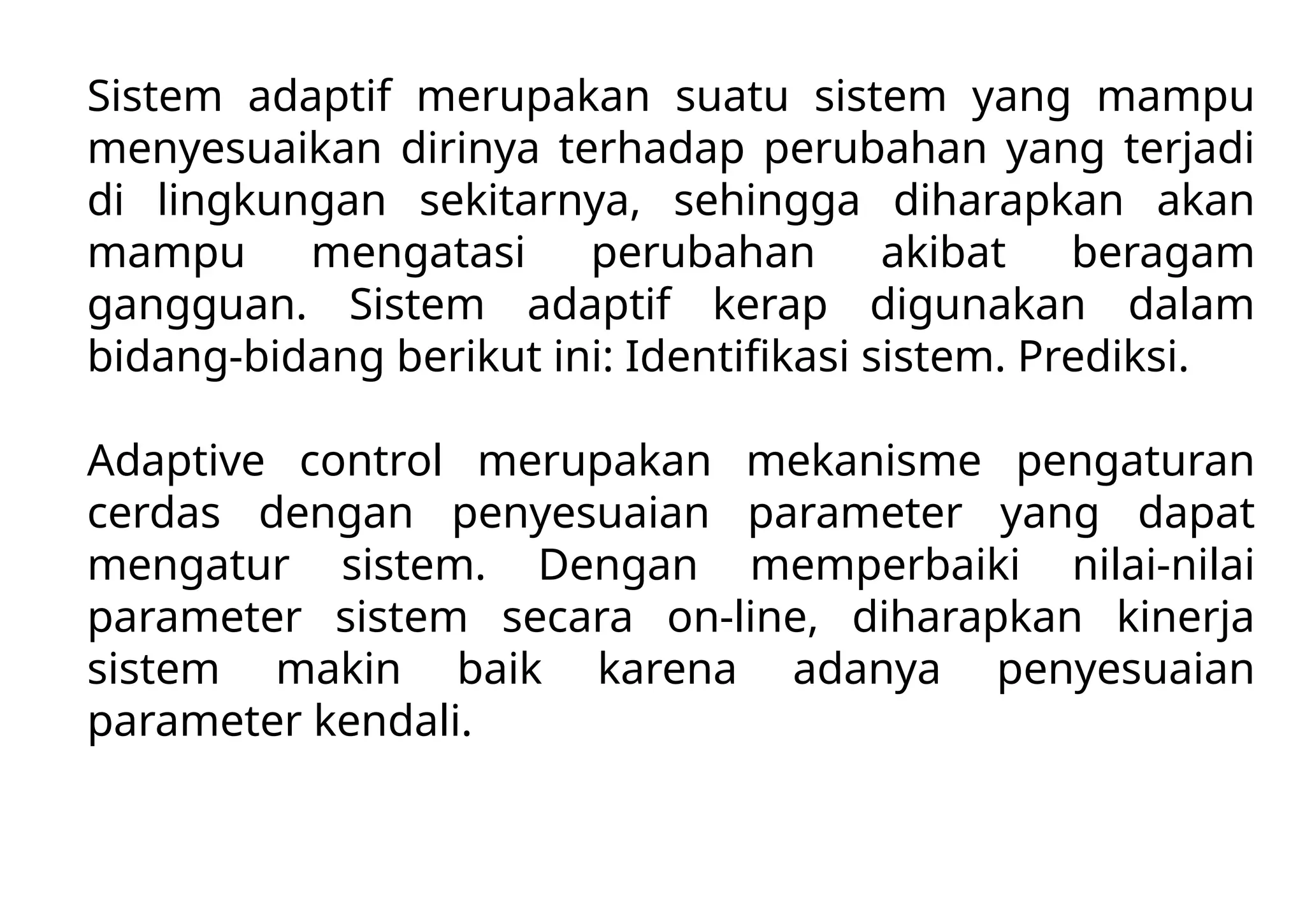 1.Pendahuluan , Pengertian Sistem Adaptif.pptx