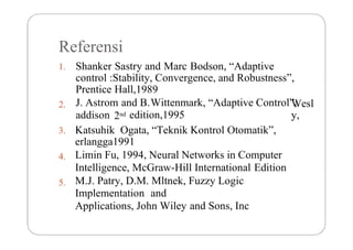 1.Pendahuluan , Pengertian Sistem Adaptif.pptx