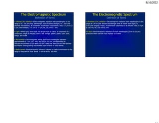 Lecture-about-the-Electromagnetic-Spectrum | PDF | Physics | Science