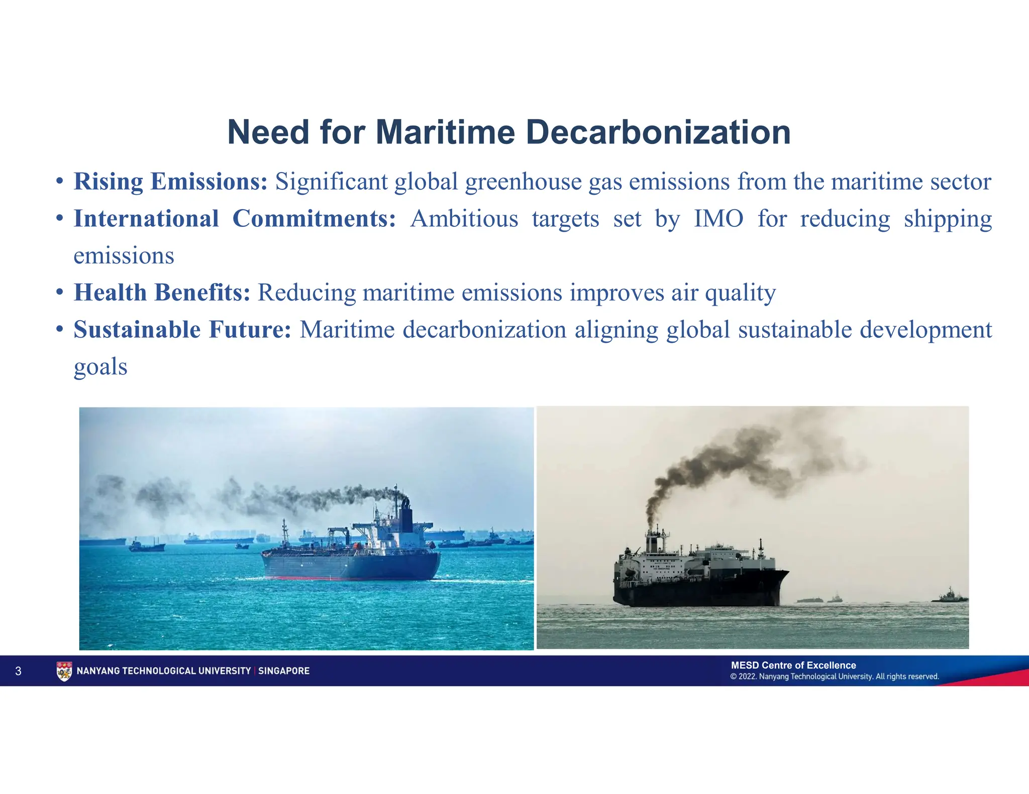 Requirement for Maritime decarbonization | PDF