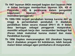 1. Konsep Dasar Kebidanan Komunitas di masyarakat | PPT