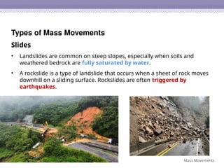 1. Mass Movements Earth Science V1 .pptx