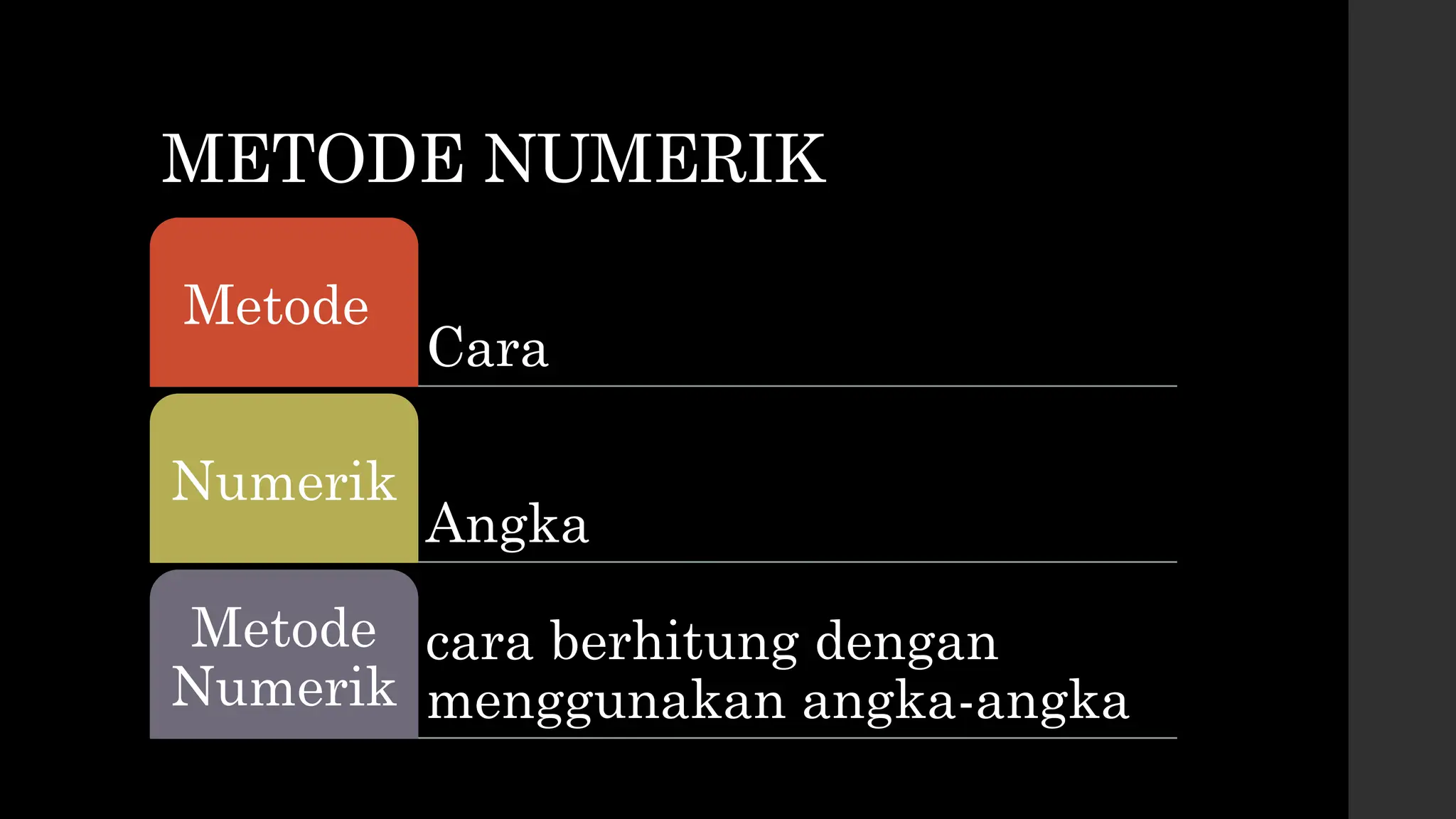 1.METODE NUMERIK - PENGENALAN METODE NUMERIK.pptx