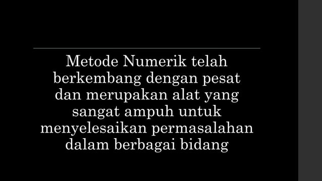 1.METODE NUMERIK - PENGENALAN METODE NUMERIK.pptx