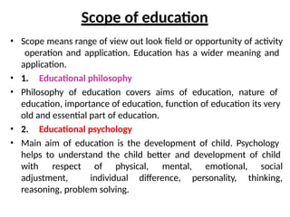 1.1 unit 1 A 2 Dr. Mishal Concept and meaning Ed.pptx