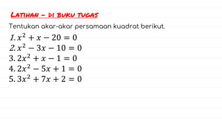 1. Menentukan akar-akar PK dengan metode memfaktorkan.pdf