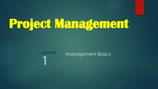Project Management Basics presentation slides | PPT