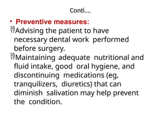 1.3)Salivary gland disorder by khyber medical university l | PPTX