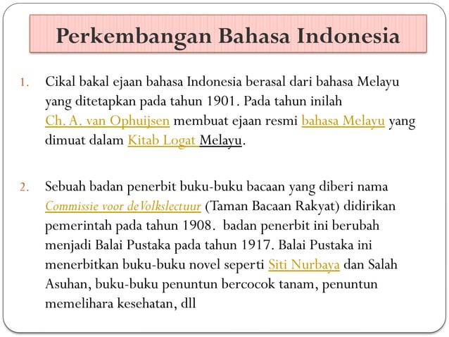 Sejarah Bahasa Indonesia....................pptx