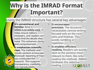1. PowerPoint Template for DCC 301 The IMRAD Format (Mutmainna, Amriati ...