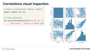 Que es un test A/B, conceptos básicos. Estadistica | PPT