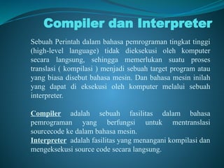 Pemrograman berorientasi objek dengan java | PPTX
