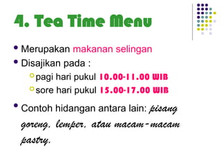 1. rancangan menu.ppt untuk kelas XI kuliner | PPT