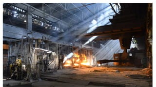 The process of steelmaking involves converting iron ore or scrap metal ...
