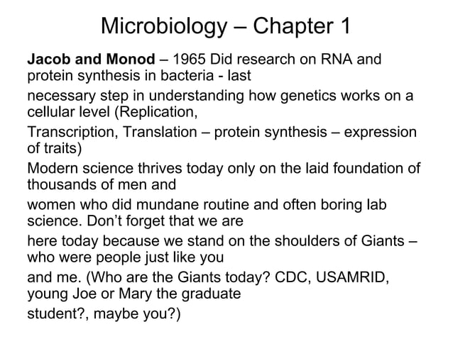 1. Microbiology Introduction.ppt iuiu kc | PPT | Free Download