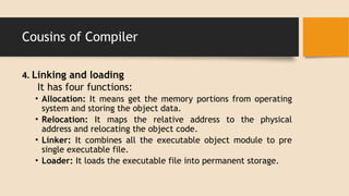 Compiler constuction lec 1 ( features of compiler and types of compiler).pptx