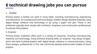 1.4 Career Paths in Technical Drawing.pptx | Drawing and Sketching ...