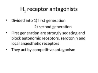 1...Pharmacology of Histamine.ppt....... | PPT