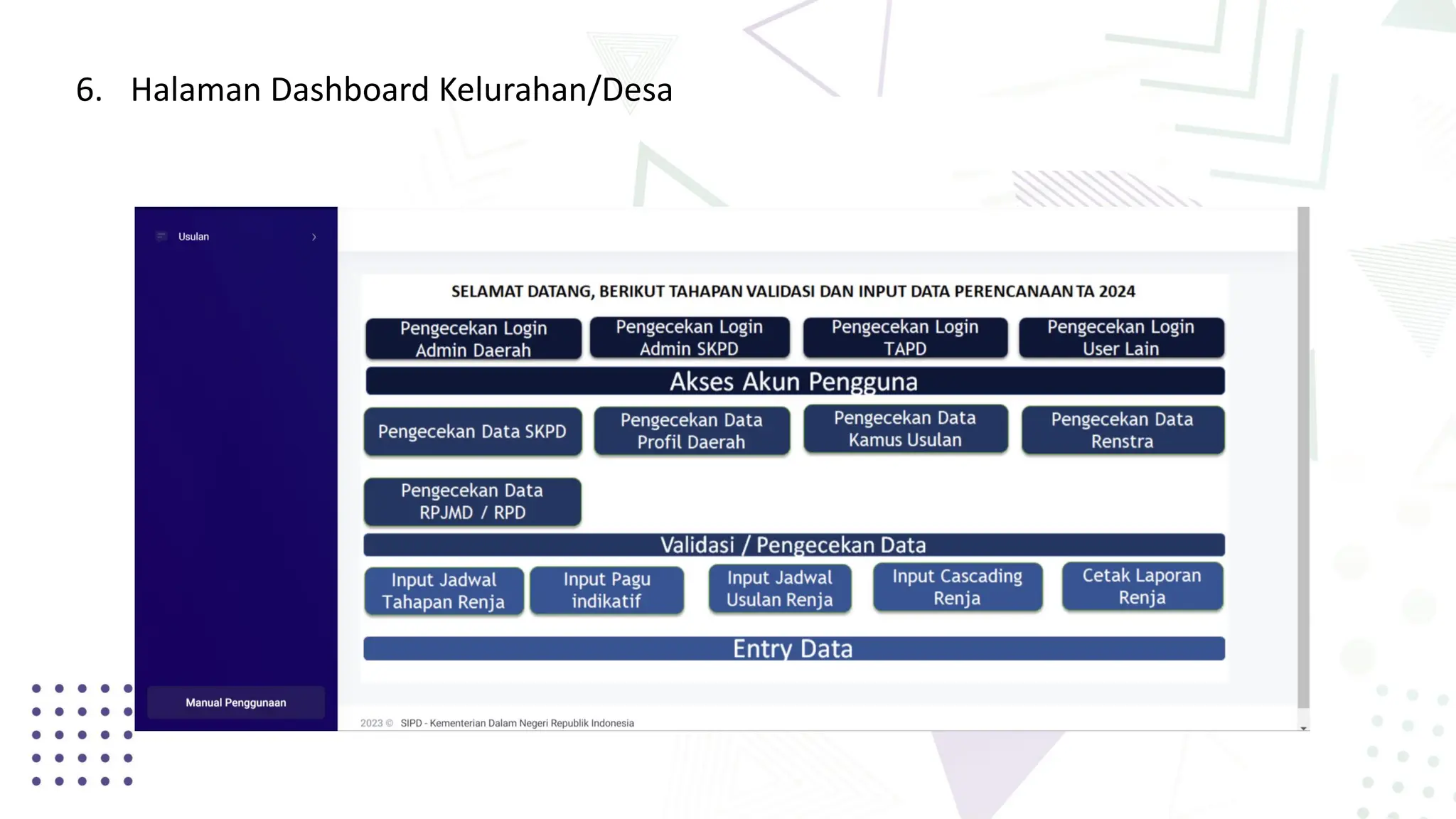 1. Panduan Pengajuan Usulan Musrenbang 2024 -- Akun Desa Kelurahan-1 (1 ...