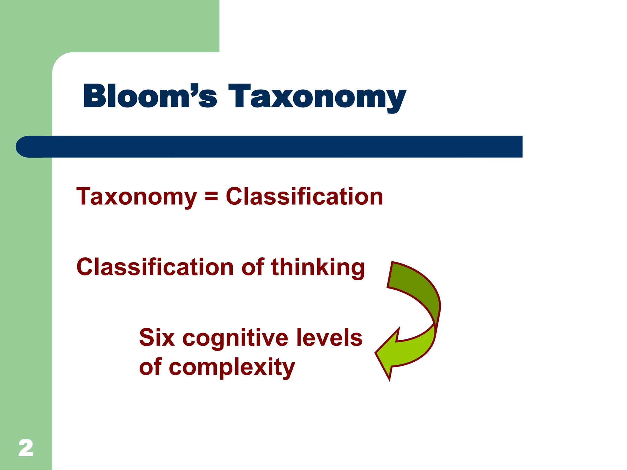 1. Bloom's Taxonomy and Lesson Planning.ppt