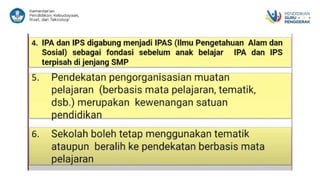 1. STRUKTUR KURIKULUM MERDEKA SDMI tahun 2024 | PPTX