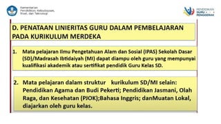 1. STRUKTUR KURIKULUM MERDEKA SDMI tahun 2024 | PPTX