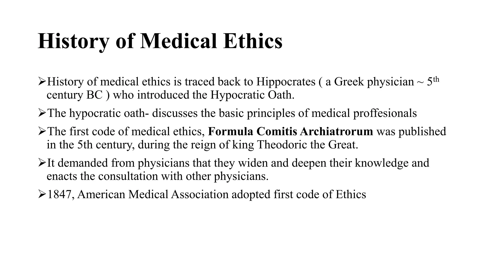 1. MEDICAL ETHICS including principals and theories of medical ethics | PDF | Healthcare ...