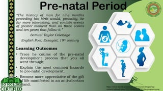 Development of Learners at Various Stages - Pre-natal.pptx